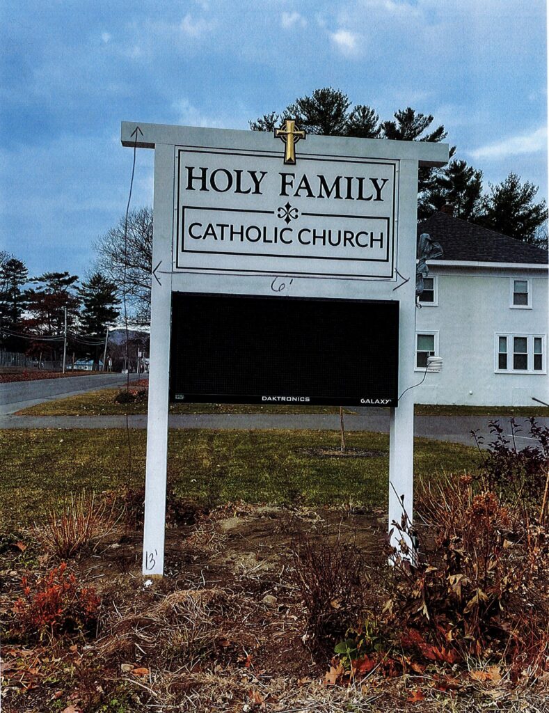 Greenville and church clash over digital sign -Piscataquis Observer