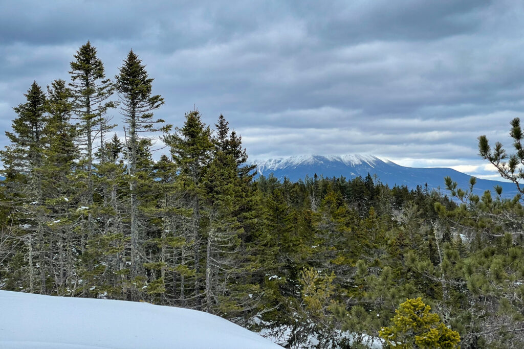 Remote Rainbow Loop offers views of Katahdin and a winter workout ...