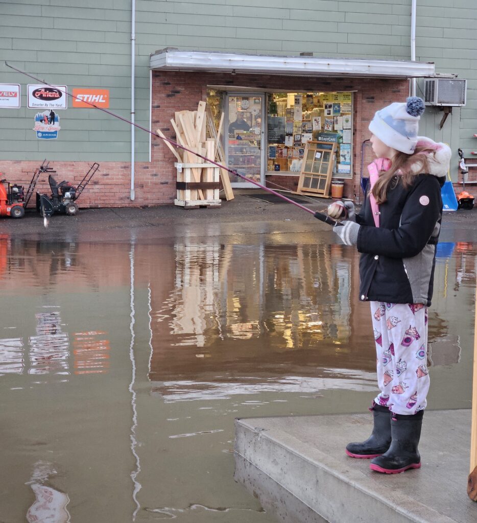 Fishing in downtown Dover-Foxcroft -Piscataquis Observer