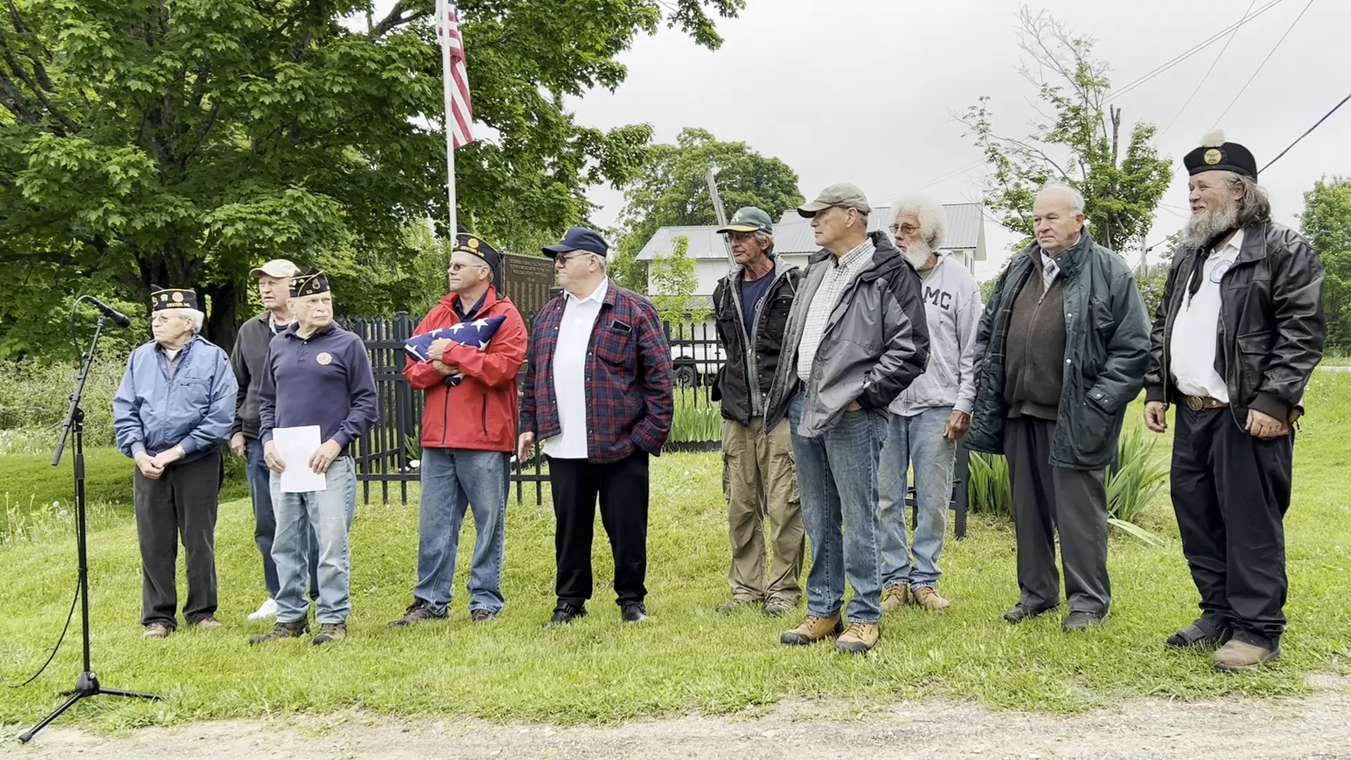 Veterans commemorate Memorial Day in Garland -Piscataquis Observer