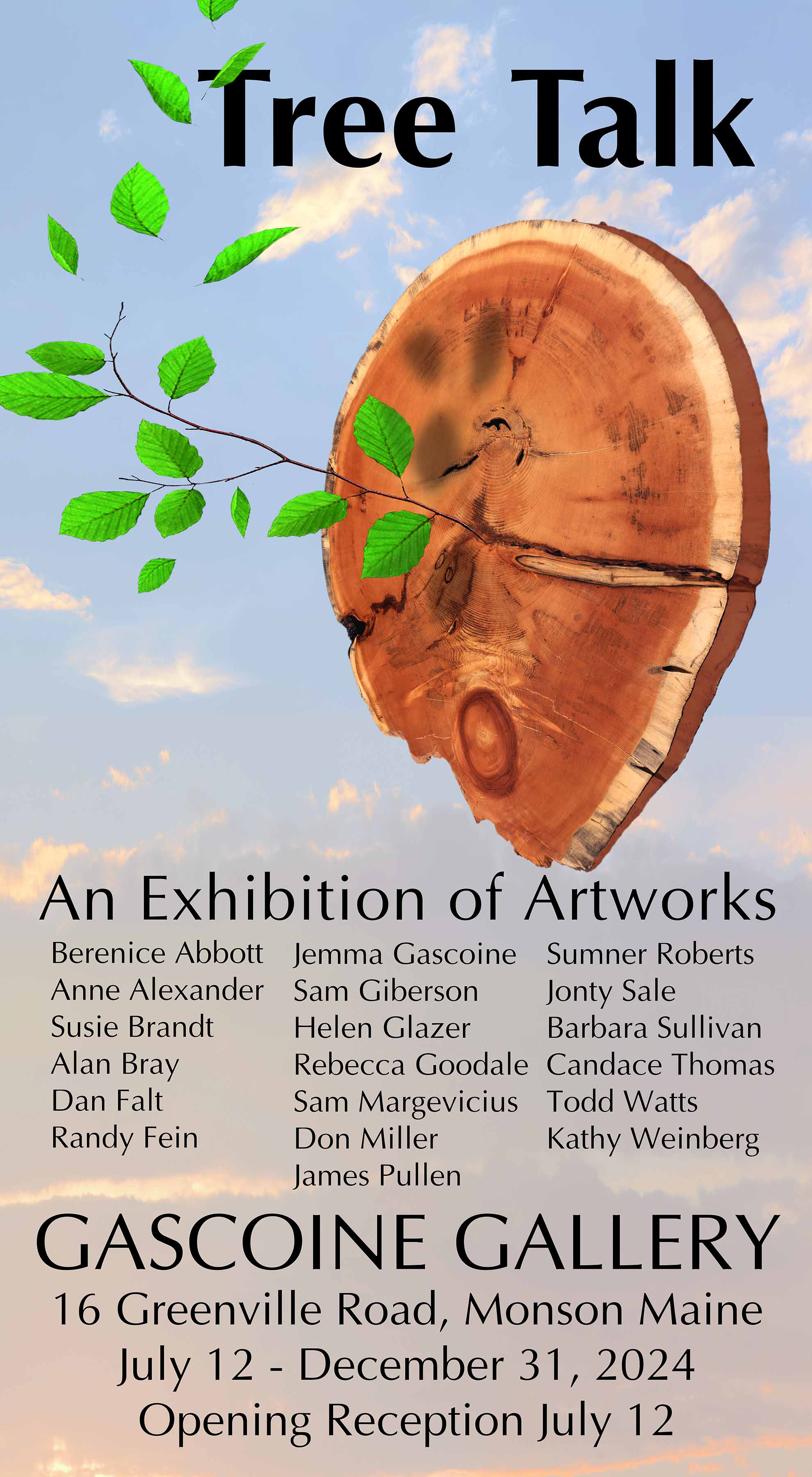 Tree Talk art exhibition -Piscataquis Observer