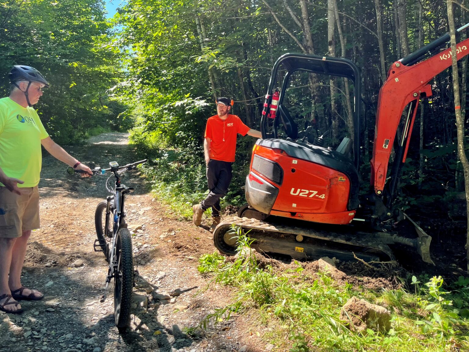 Construction begins on 84-mile bike trail outside Monson -Piscataquis ...