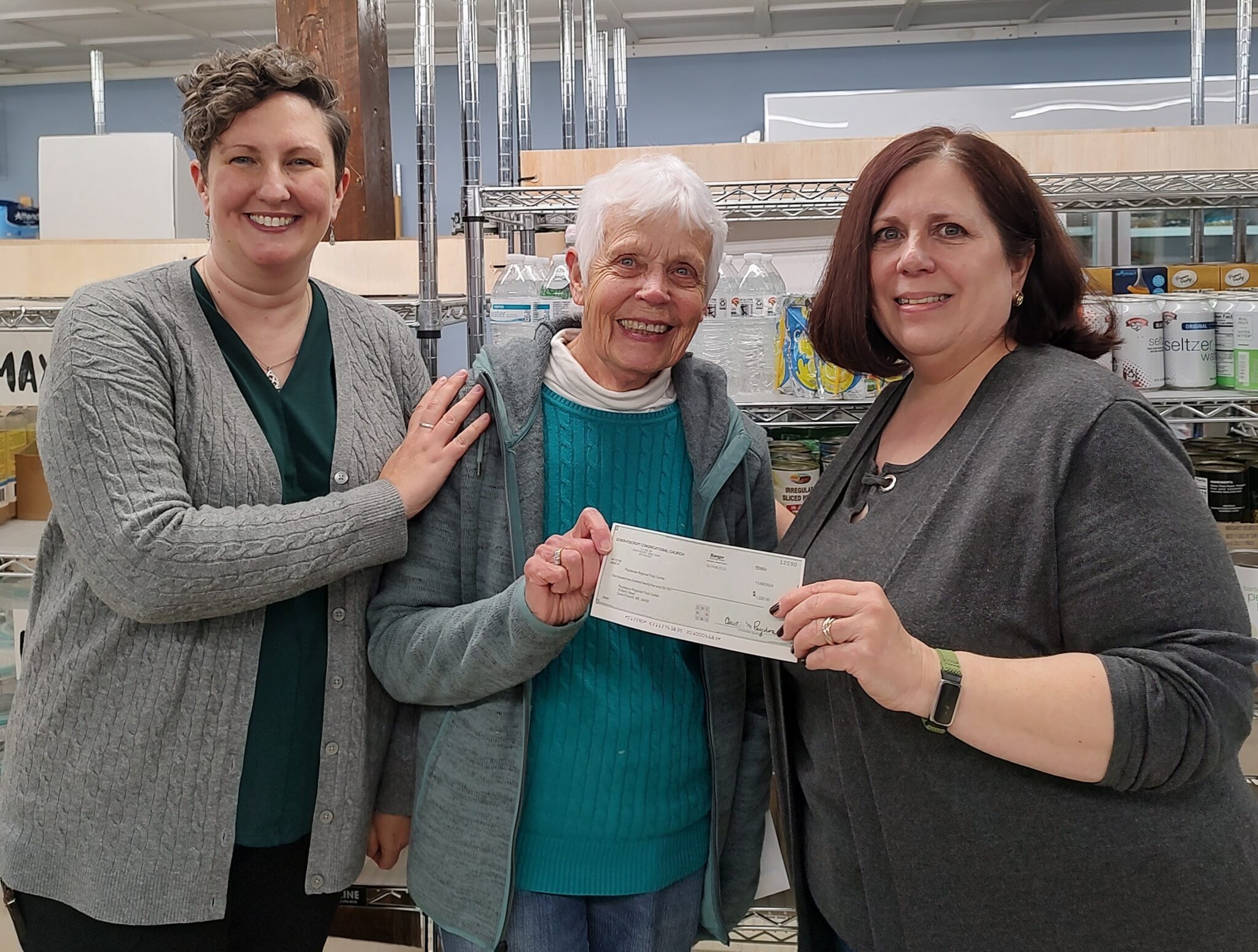 Church Mission Committee donates to Piscataquis Regional Food Center ...