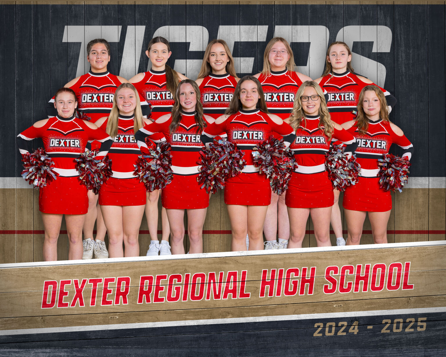 Dexter cheer finishes second at Class C North championship -Piscataquis ...