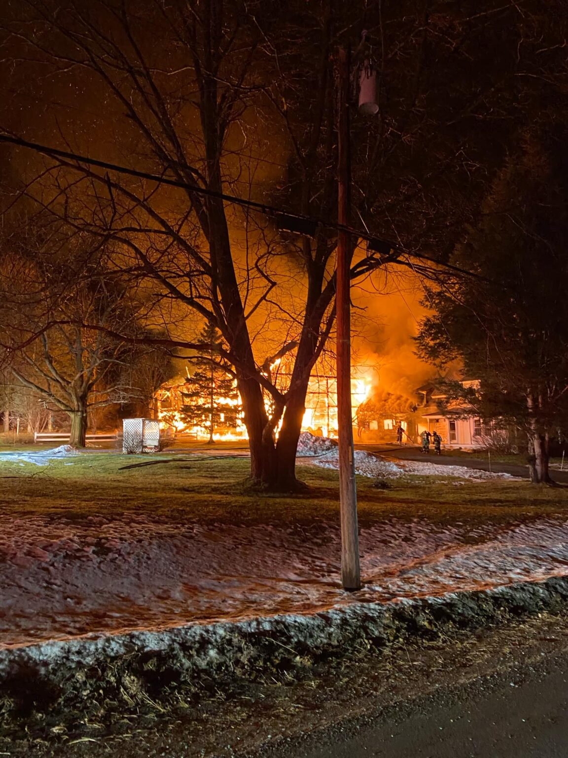 ‘Very large’ barn burns in Atkinson -Piscataquis Observer