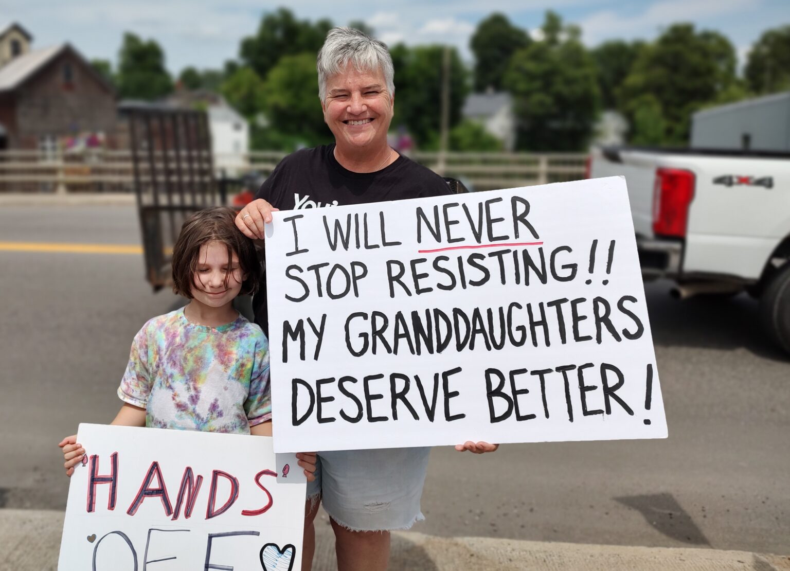 Piscataquis County Concerned Citizens for Democracy Elbows Up Rally ...
