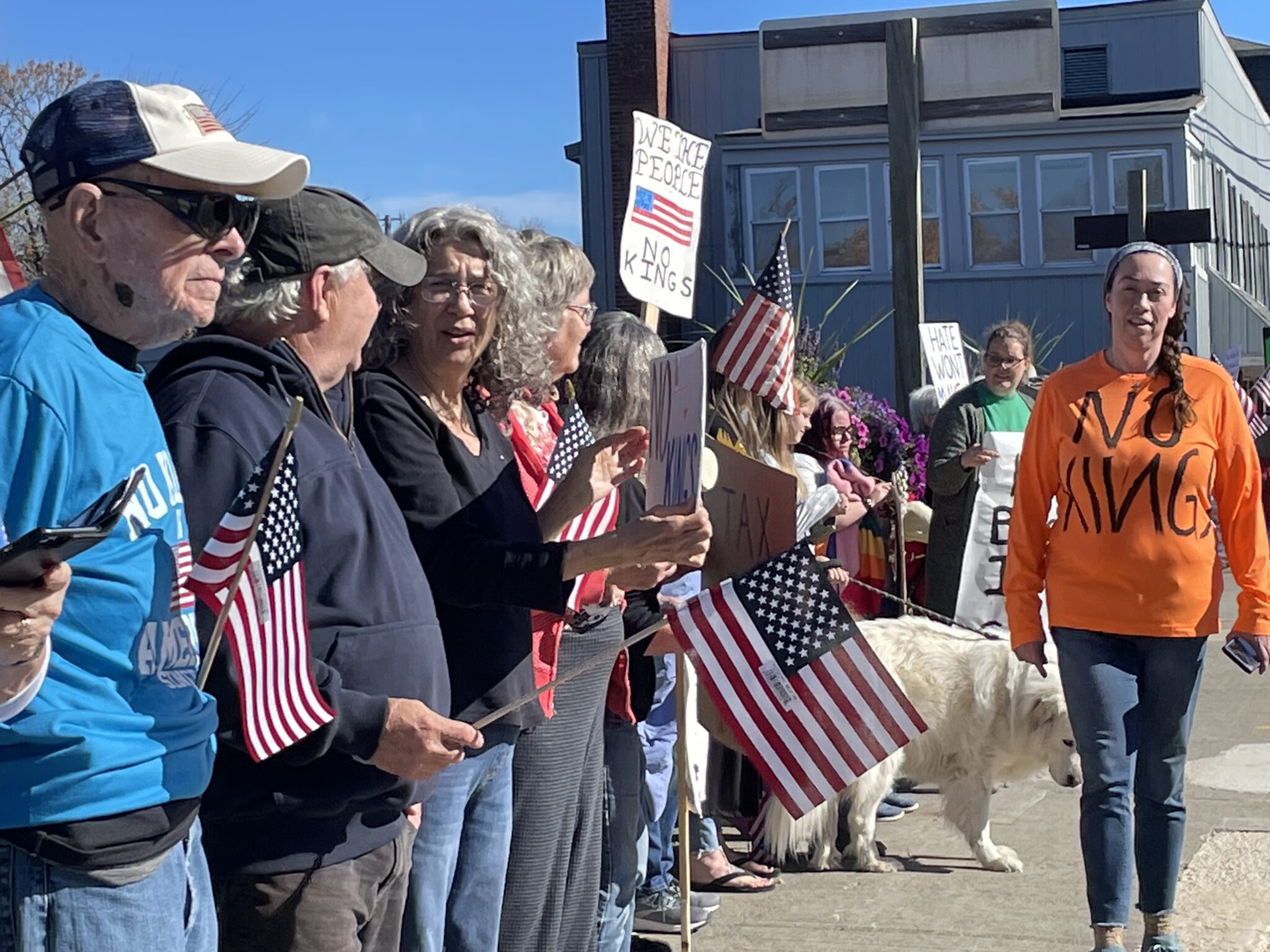 No Kings rally in Dover-Foxcroft -Piscataquis Observer