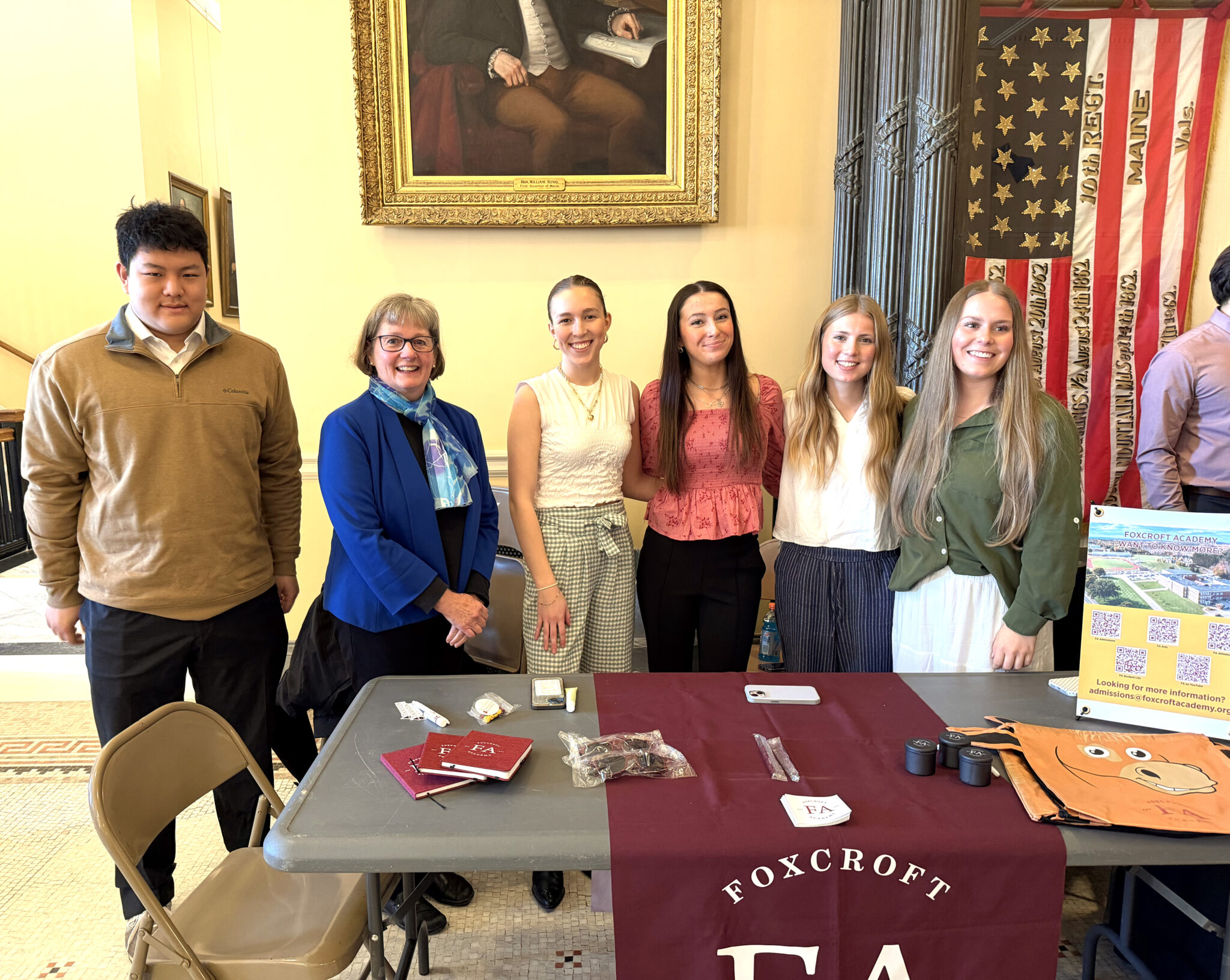 Foxcroft Academy represented at Independent Schools Day at the State ...